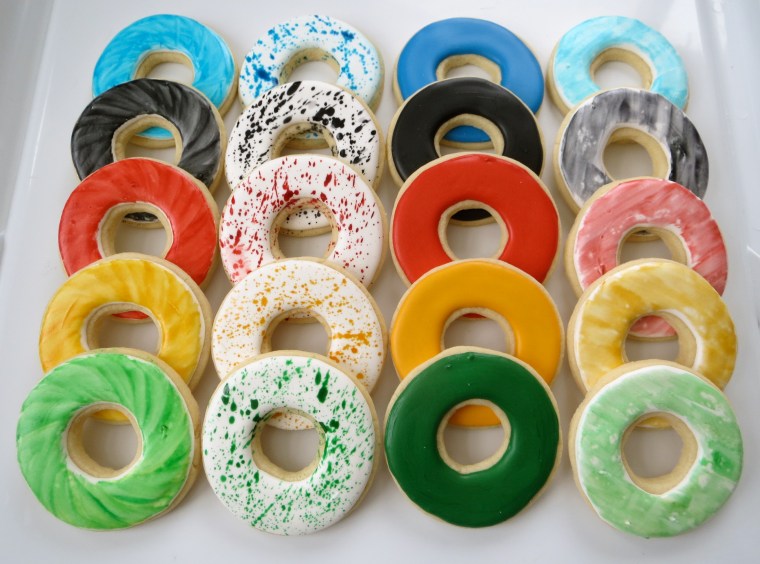 Olympic Cookies | Melissa Joy Cookies
